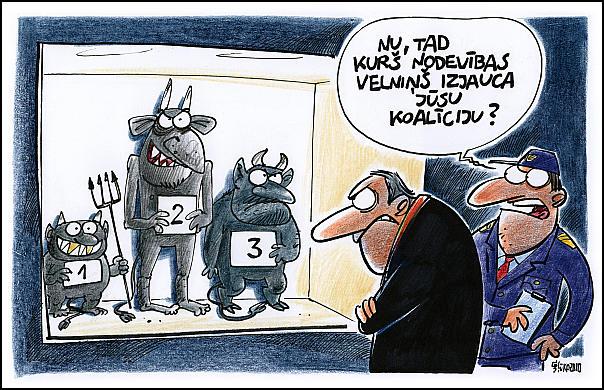 Latviešu karikatūras 13 - Spoki