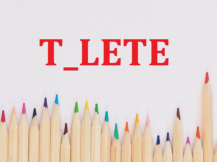 Šie vārdi parādās katrā pareizrakstības testā. Proti pareizi uzrakstīt ...